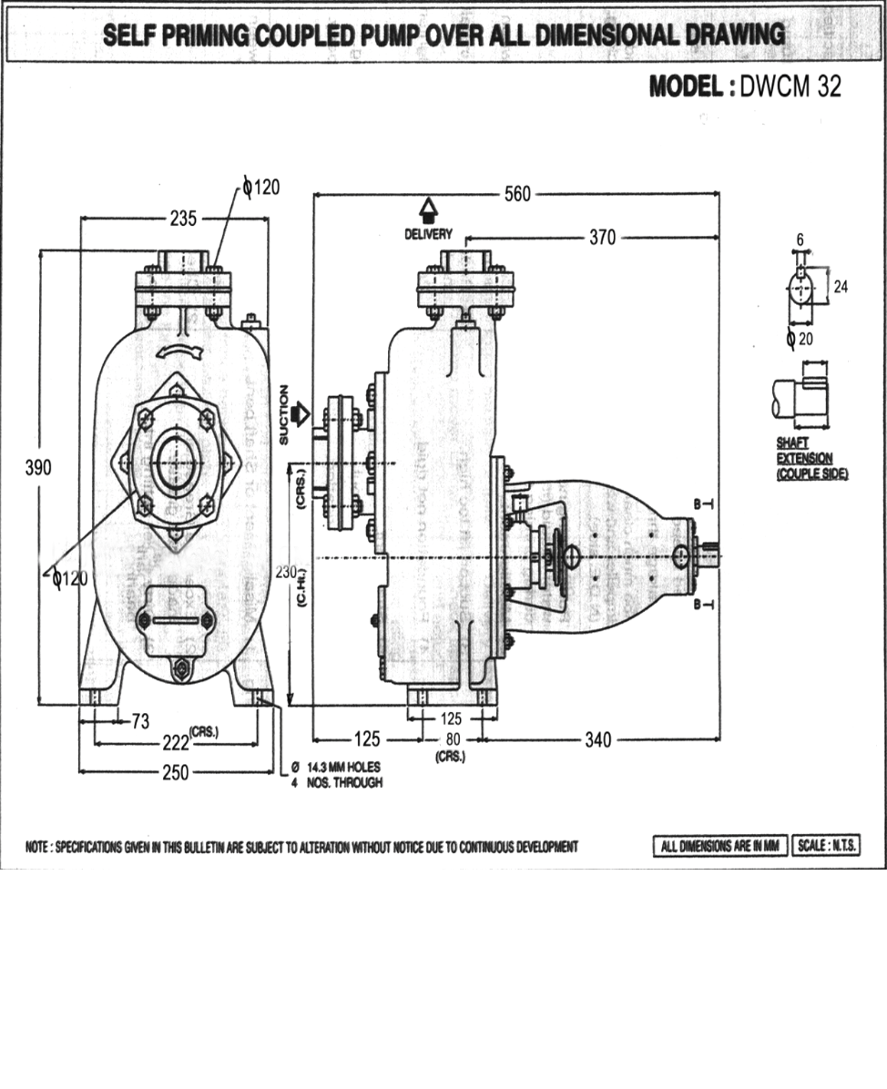 CROMPTON รุ่น DWC series - BESTPUMP-CENTER (By Bestpump-Thailand)