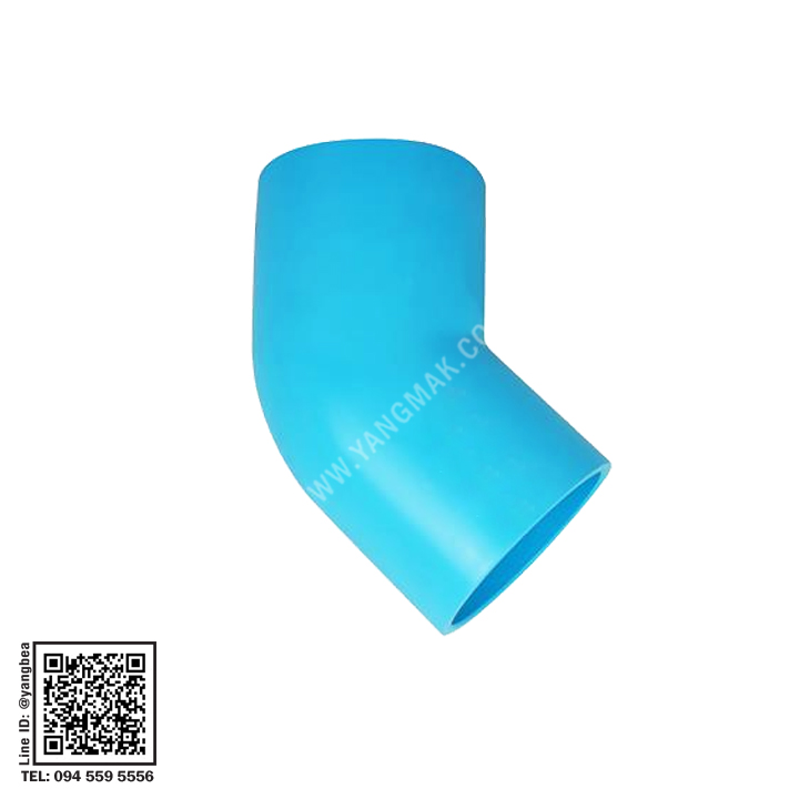 ข้องอ 45 องศา PVC แบบหนา 6 นิ้ว (150 มม.) สีฟ้า SCG รุ่น ELBOW 45-WS B150 SCG - บริษัท ยังเบี๊ยะ ...