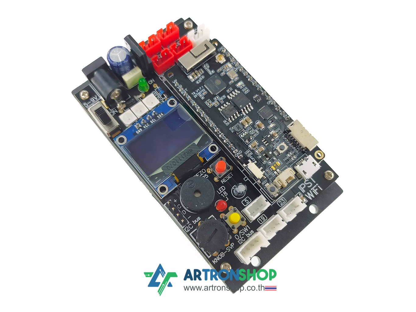 IPST-WiFi Activity Kit ชุดเรียนรู้เขียนโปรแกรมสมองกลด้วยภาษาไพทอน - ArtronShop บอร์ด ...