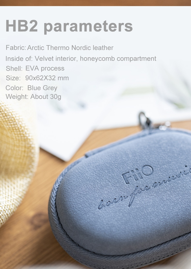 ขาย FiiO HB2 เคสเก็บหูฟังพกพากันกระแทก - หูฟัง ขายหูฟัง แอมป์พกพา โดยตัวแทนจำหน่าย FiiO xDuoo ...