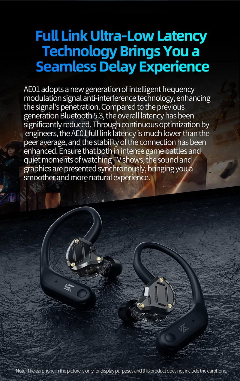 KZ AE01 โมดูลอัพเกรดหูฟัง IEMs ให้รองรับไร้สาย Bluetooth5.4 ประกันศูนย์ไทย - หูฟัง ขายหูฟัง ...