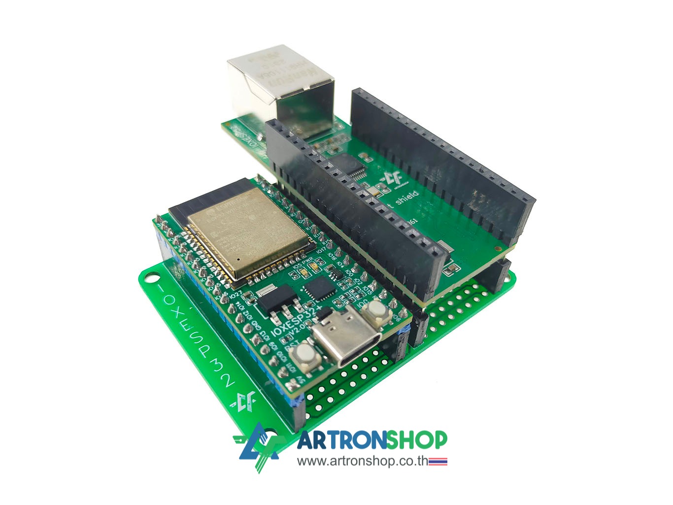 Ioxesp32 Ethernet Shield โมดูลเชื่อมต่อ Lan สำหรับ Esp32 Artronshop