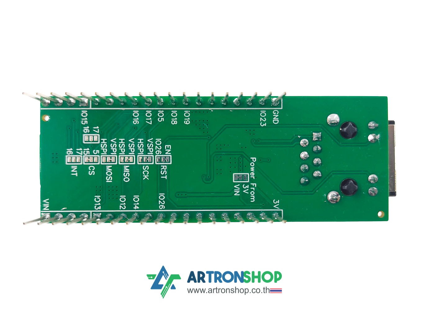 IOXESP32 Ethernet shield โมดูลเชื่อมต่อ LAN สำหรับ ESP32 - ArtronShop บอร์ดอิเล็กทรอนิกส์ ...