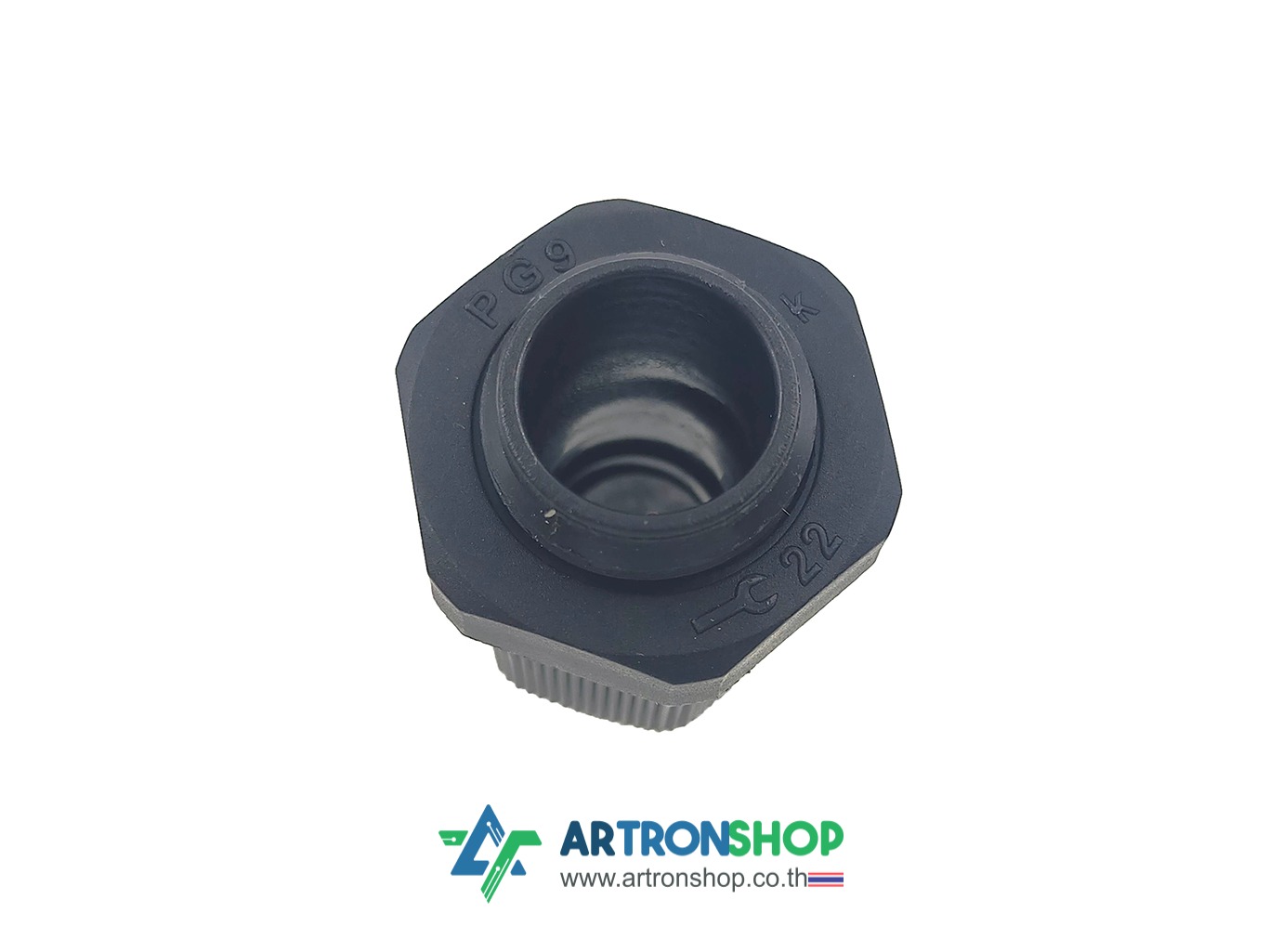 เคเบิ้ลแกลนพลาสติก Pg9 สีดำ Artronshop บอร์ดอิเล็กทรอนิกส์ Arduino Esp32 Esp8266 Inspired By