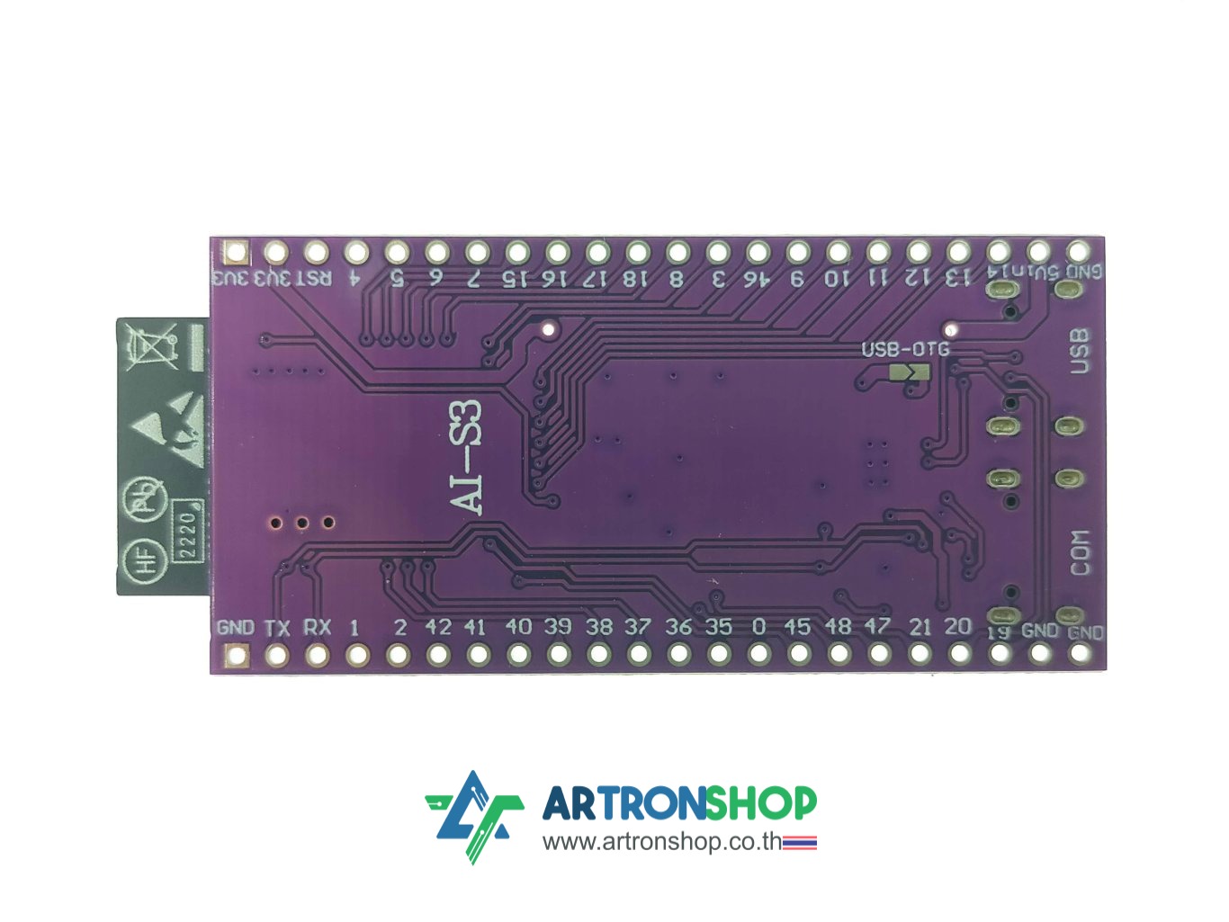 ESP32-S3 N16R8 Development Board บอร์ดพัฒนา ESP32-S3 รอม 16MB แรม 8MB - ArtronShop บอร์ด ...