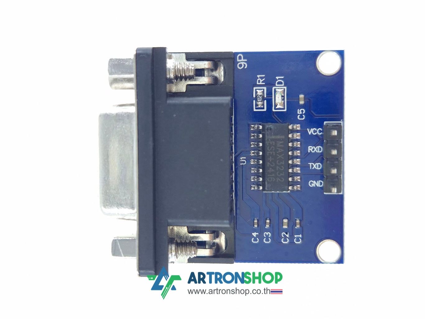 DB9 UART TTL to RS232 โมดูลแปลง UART เป็น RS232 หัว DB9 - ArtronShop ...