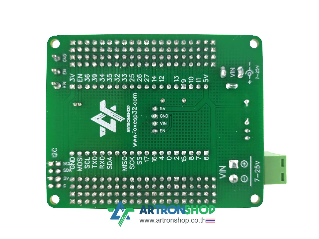 BASE32 บอร์ดขยายขาสำหรับบอร์ด ESP32 - ArtronShop บอร์ดอิเล็กทรอนิกส์ Arduino ESP32 ESP8266 ...