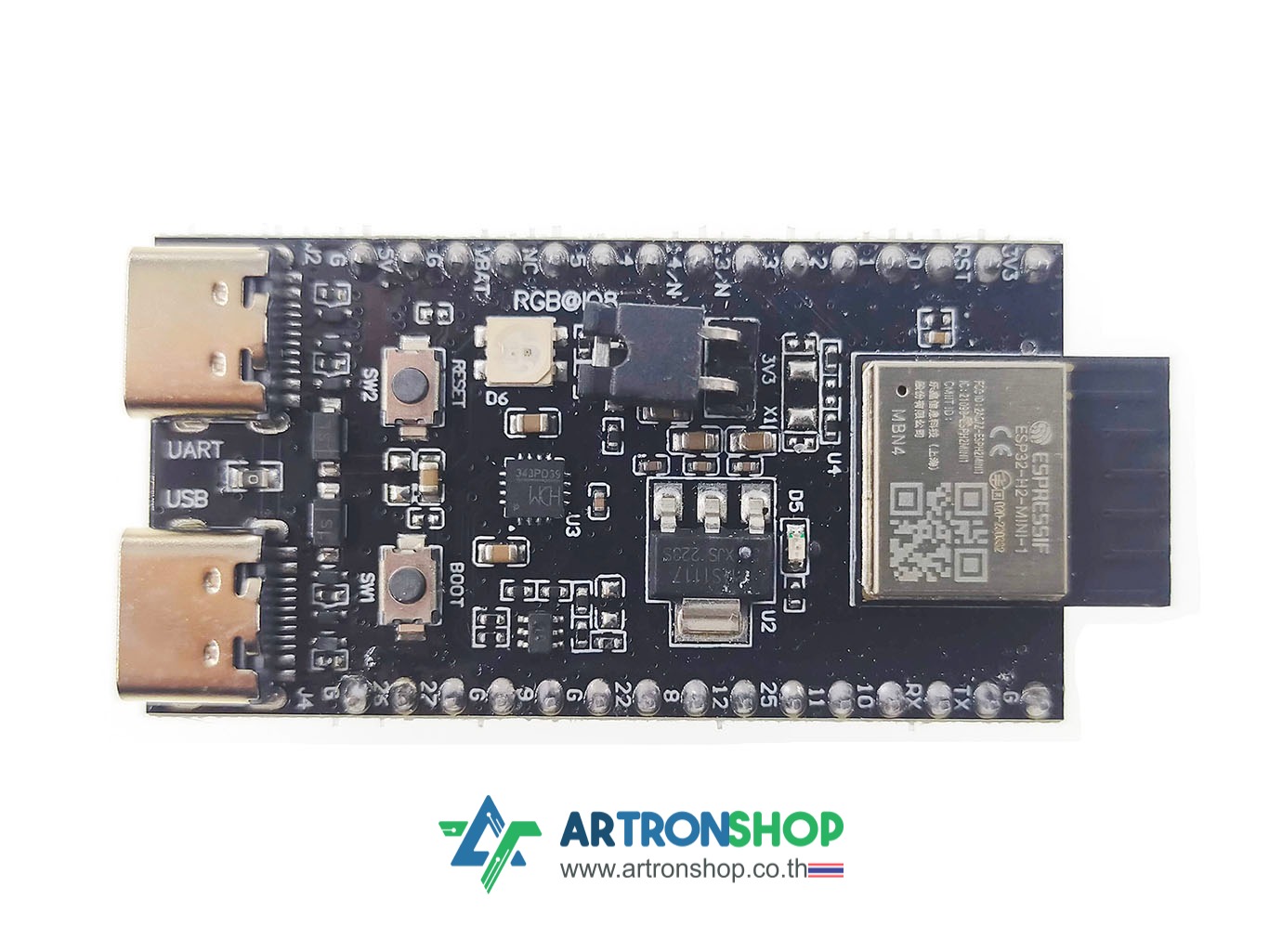 Esp32 H2 บอร์ดพัฒนา Esp32 H2 Artronshop บอร์ดอิเล็กทรอนิกส์ Arduino Esp32 Esp8266 Inspired