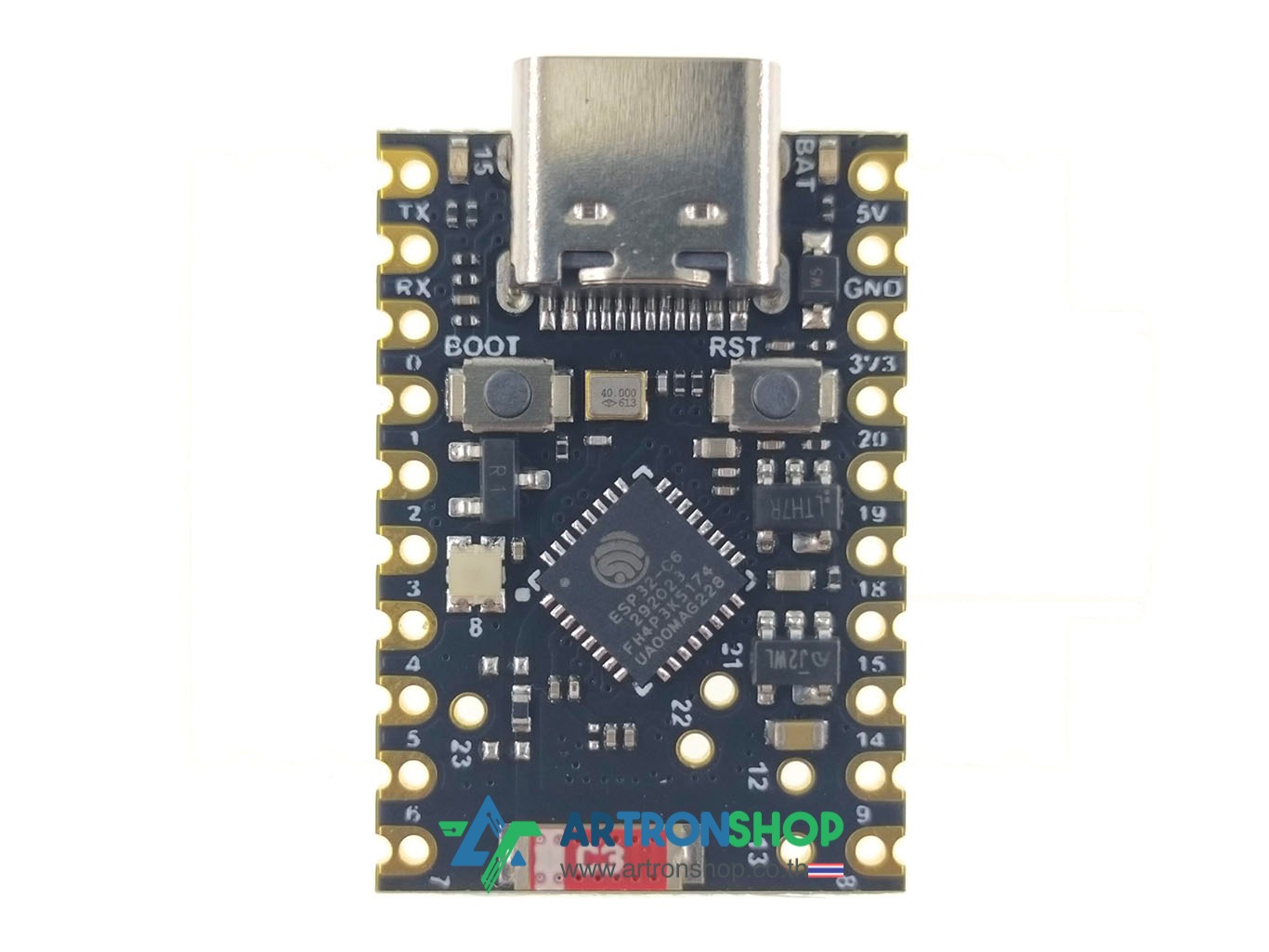 Esp32 C6 Super Mini บอร์ดพัฒนา Esp32 C6 จิ๋ว รองรับ Wifi Bluetooth