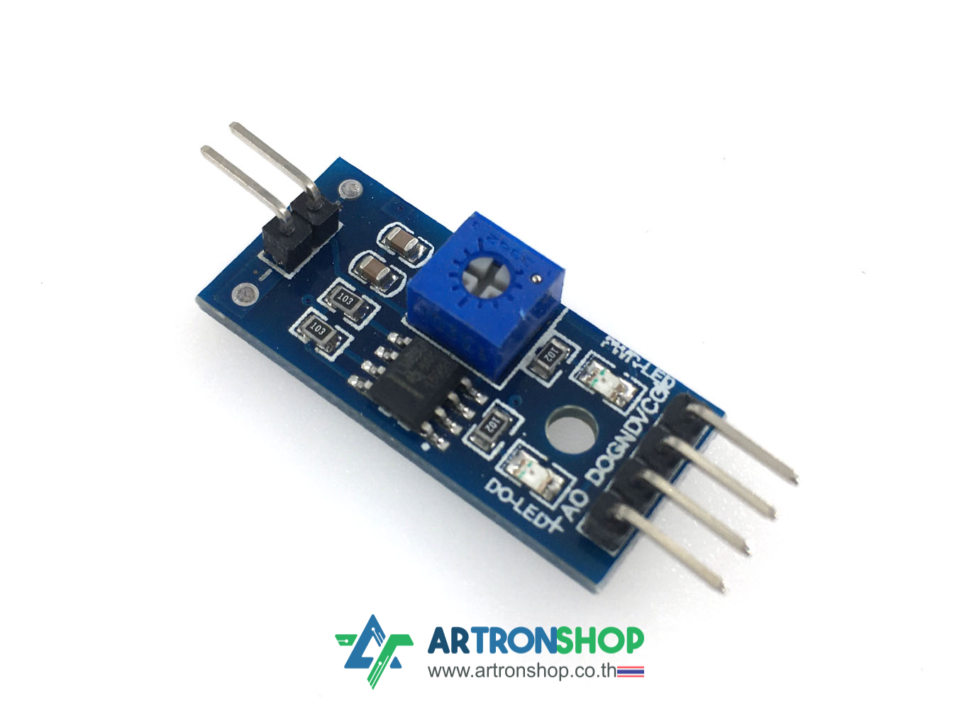 เซ็นเซอร์น้ำฝน Raindrops Detection Sensor Artronshop บอร์ดอิเล็กทรอนิกส์ Arduino Esp32 Esp8266