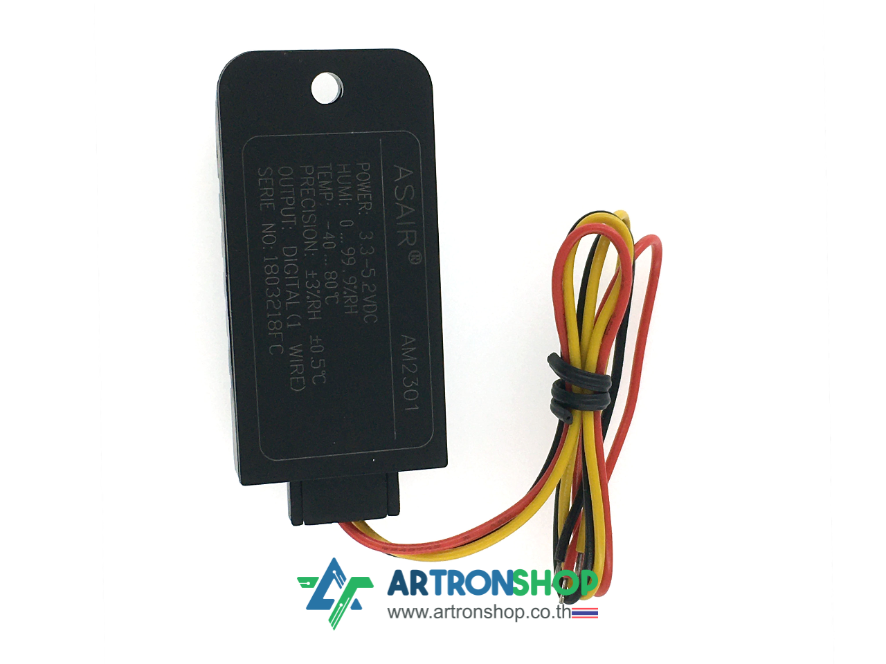 Dht21 Am2301 เซ็นเซอร์วัดอุณหภูมิและความชื้นอากาศ Artronshop บอร์ดอิเล็กทรอนิกส์ Arduino Esp32