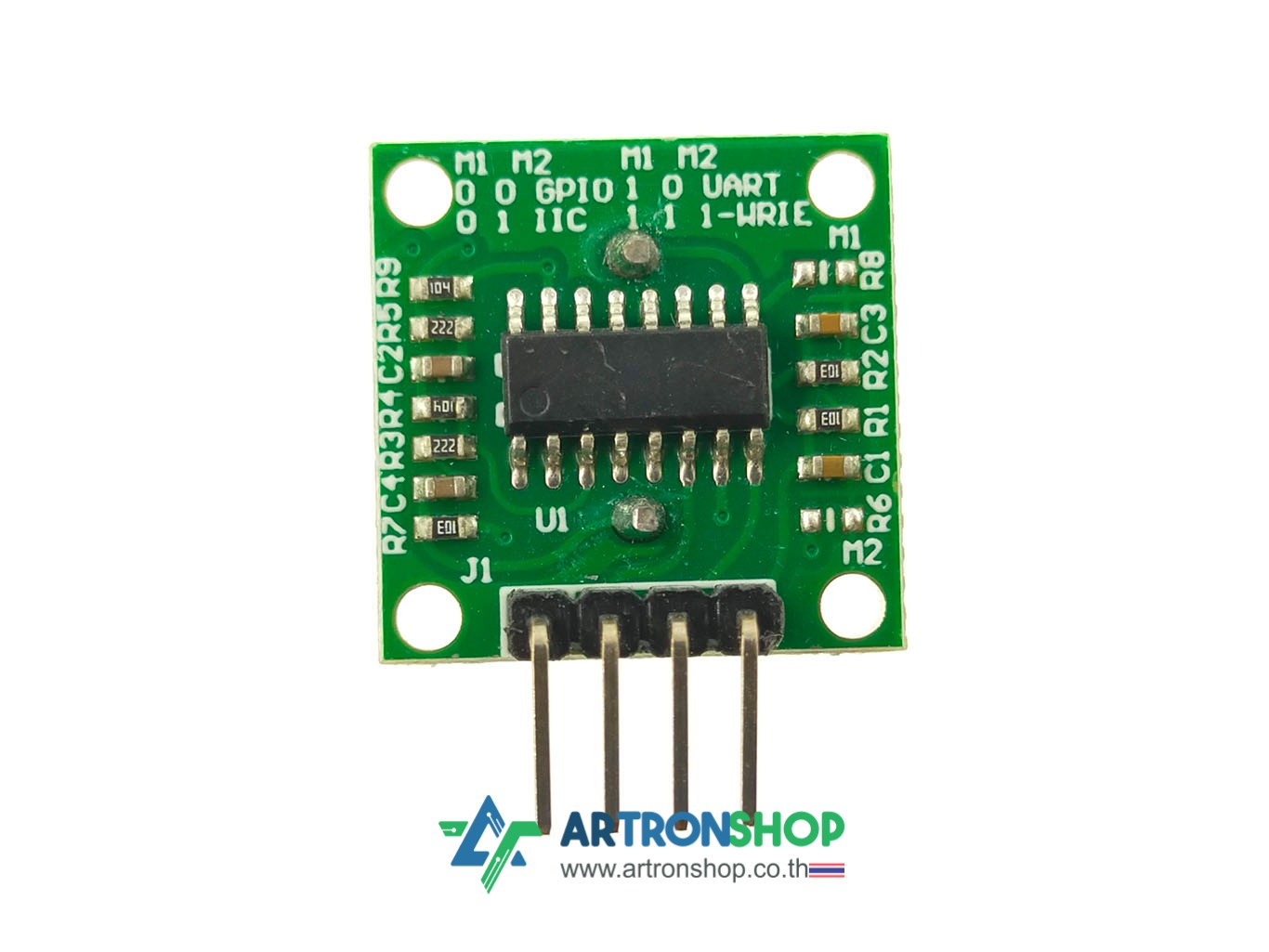 Rcwl 1605 เซ็นเซอร์วัดระยะ อัลตร้าโซนิคจิ๋ว Artronshop บอร์ดอิเล็กทรอนิกส์ Arduino Esp32
