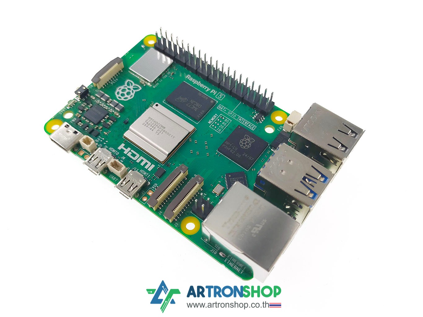 Raspberry Pi 5 Model B 8gb บอร์ดคอมพิวเตอร์ Quad Core Arm Cortex A76 2
