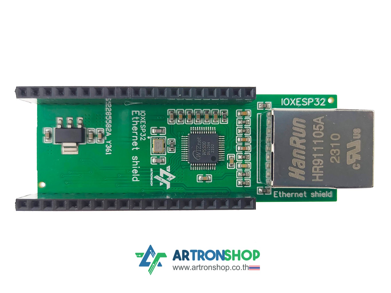 IOXESP32 Ethernet shield โมดูลเชื่อมต่อ LAN สำหรับ ESP32 - ArtronShop บอร์ดอิเล็กทรอนิกส์ ...