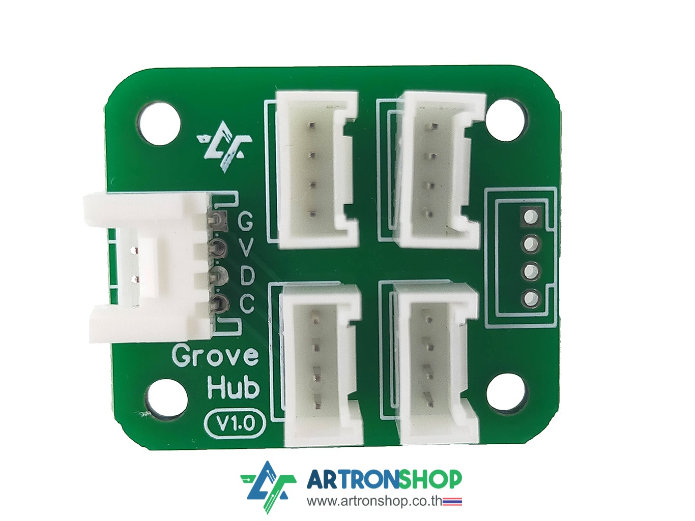 Grove Hub บอร์ดต่อขยาย Grove I2c Artronshop บอร์ดอิเล็กทรอนิกส์ Arduino Esp32 Esp8266
