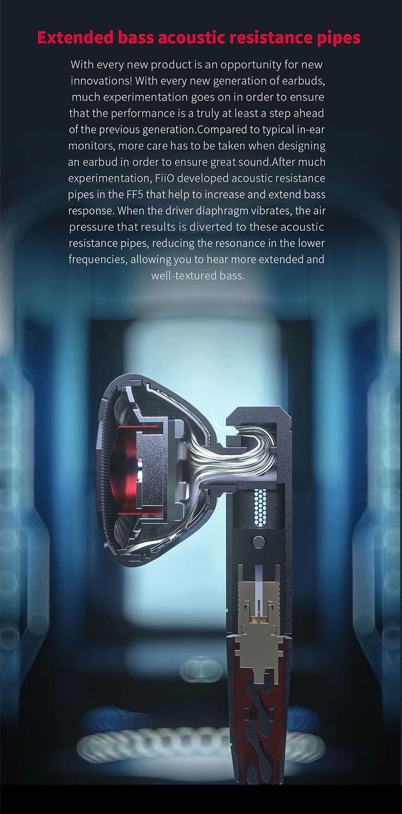 ขาย FiiO FF5 หูฟังเอียบัดไดรเวอร์ไดนามิก 14.2mmรุ่นใหม่ บอดี้อลูมิเนียม ถอดสายได้ ประกันศูนย์ไทย ...