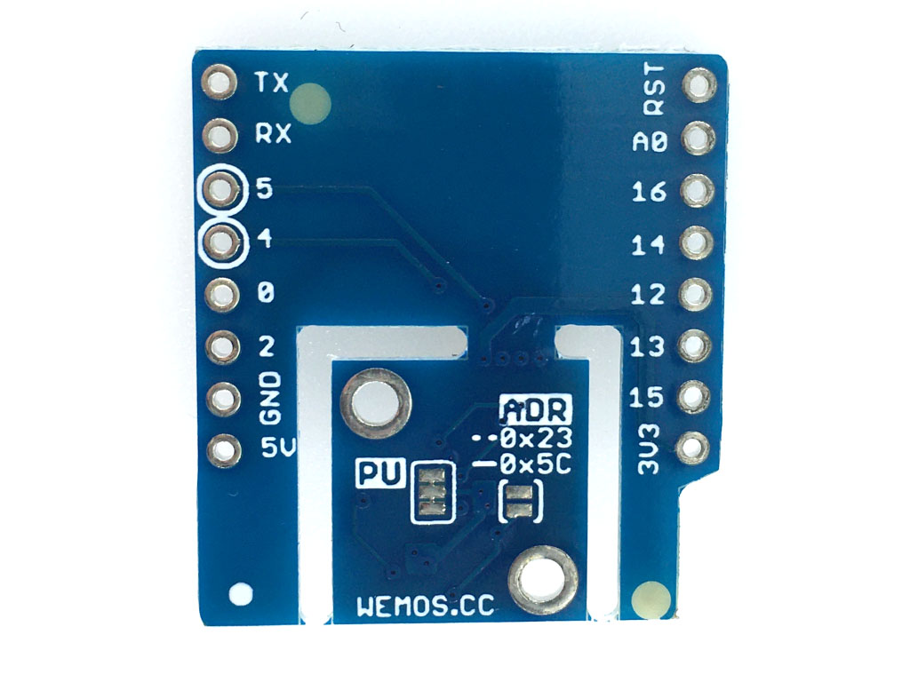 Ambient light Shield V1.0.0 for WeMos D1 mini - ArtronShop บอร์ดอิเล็กทรอนิกส์ Arduino ESP32 ...