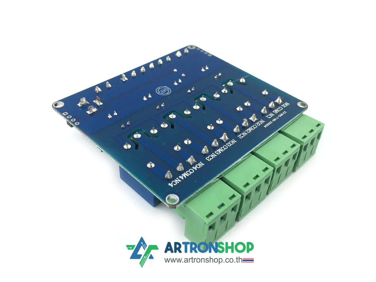 บอร์ดรีเลย์ Modbus Rturs485 4 ช่อง 12v Artronshop บอร์ดอิเล็กทรอนิกส์ Arduino Esp32 Esp8266