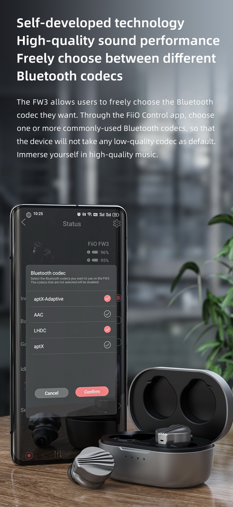 FiiO FW3 หูฟัง TWS พร้อมชิป DAC AK4332 ในตัว ประกันศูนย์ไทย - หูฟัง ขายหูฟัง แอมป์พกพา โดยตัวแทน ...