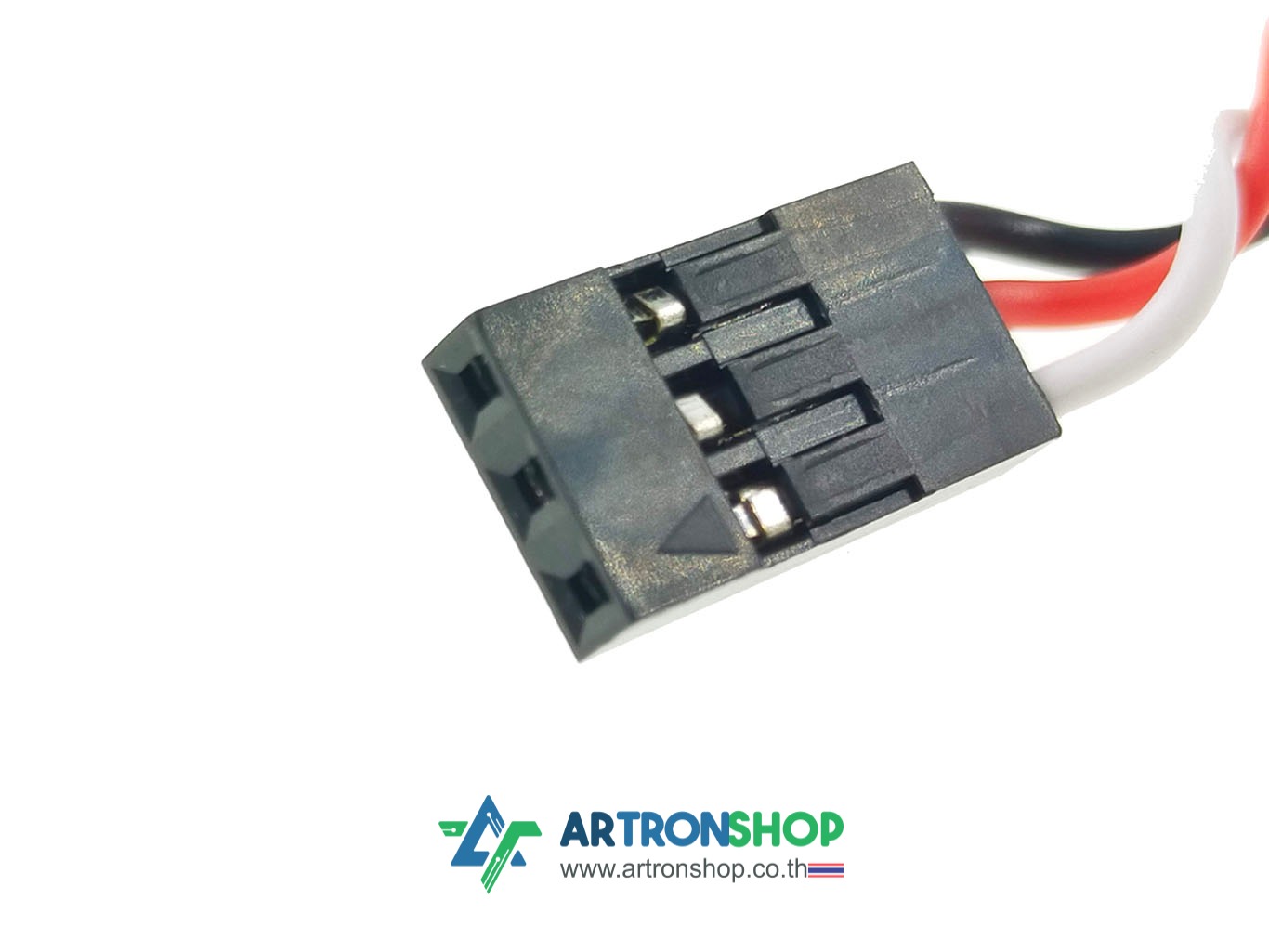 สายจั้มเมีย เมีย 3 เส้น ยาว 20 ซม Artronshop บอร์ดอิเล็กทรอนิกส์ Arduino Esp32 Esp8266