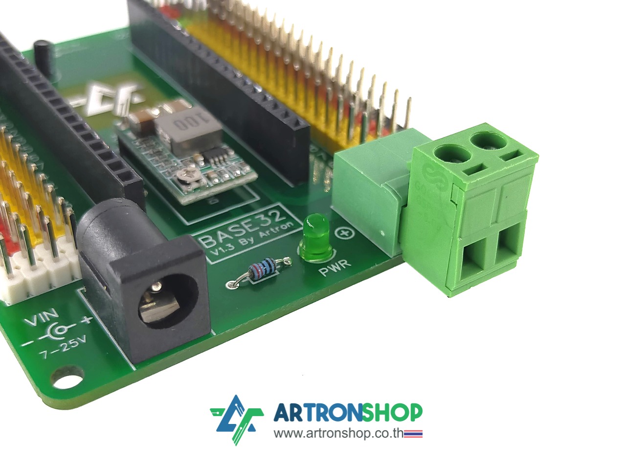 BASE32 บอร์ดขยายขาสำหรับบอร์ด ESP32 - ArtronShop บอร์ดอิเล็กทรอนิกส์ Arduino ESP32 ESP8266 ...