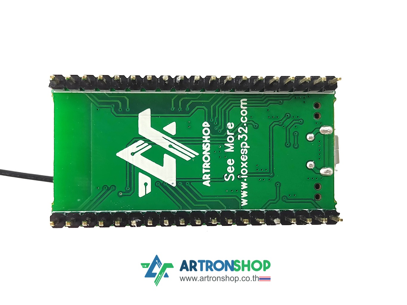 IOXESP32U บอร์ดพัฒนา ESP32 รุ่นเสานอก - ArtronShop บอร์ดอิเล็กทรอนิกส์ Arduino ESP32 ESP8266 ...