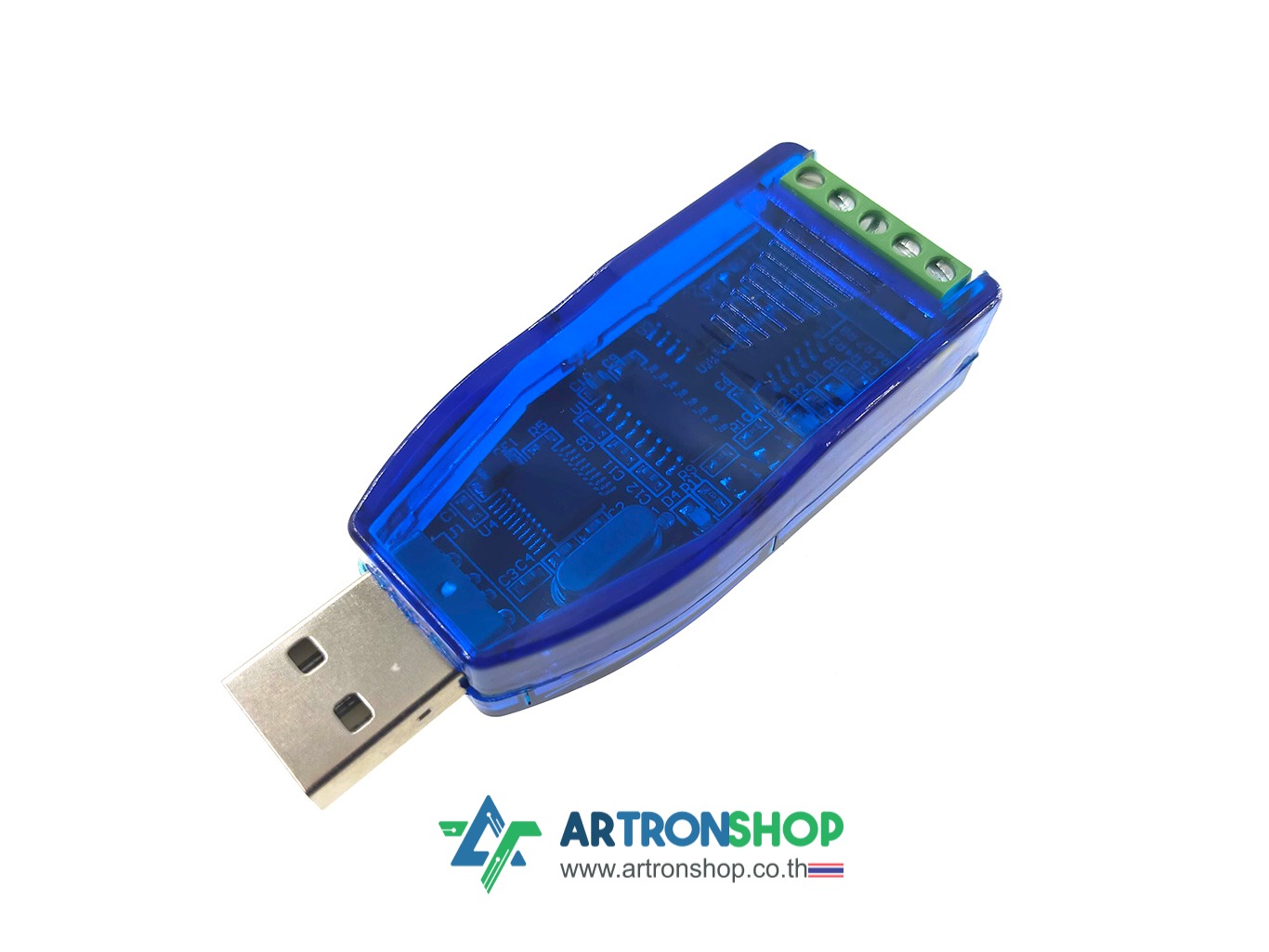 ZK-U485 ตัวแปลง USB เป็น RS485 / Modbus RTU - ArtronShop บอร์ดอิเล็กทรอนิกส์ Arduino ESP32 ...