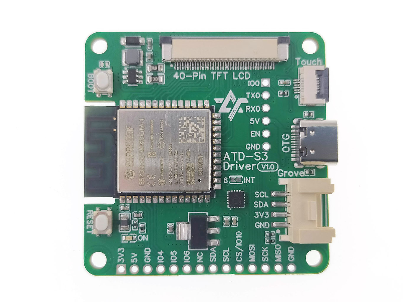 ATD-S3 Driver บอร์ด ESP32-S3 ขับจอทัชสกรีน 4.3/5/7 นิ้ว - ArtronShop บอร์ดอิเล็กทรอนิกส์ Arduino ...