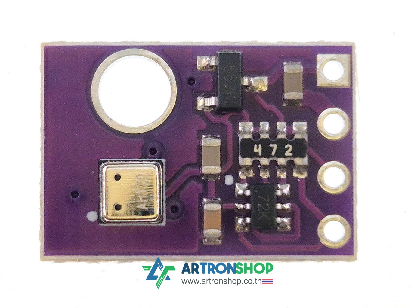 AHT30 เซ็นเซอร์วัดอุณหภูมิ ความชื้นอากาศ -40 - 85°C, 0 - 100%RH I2C ...