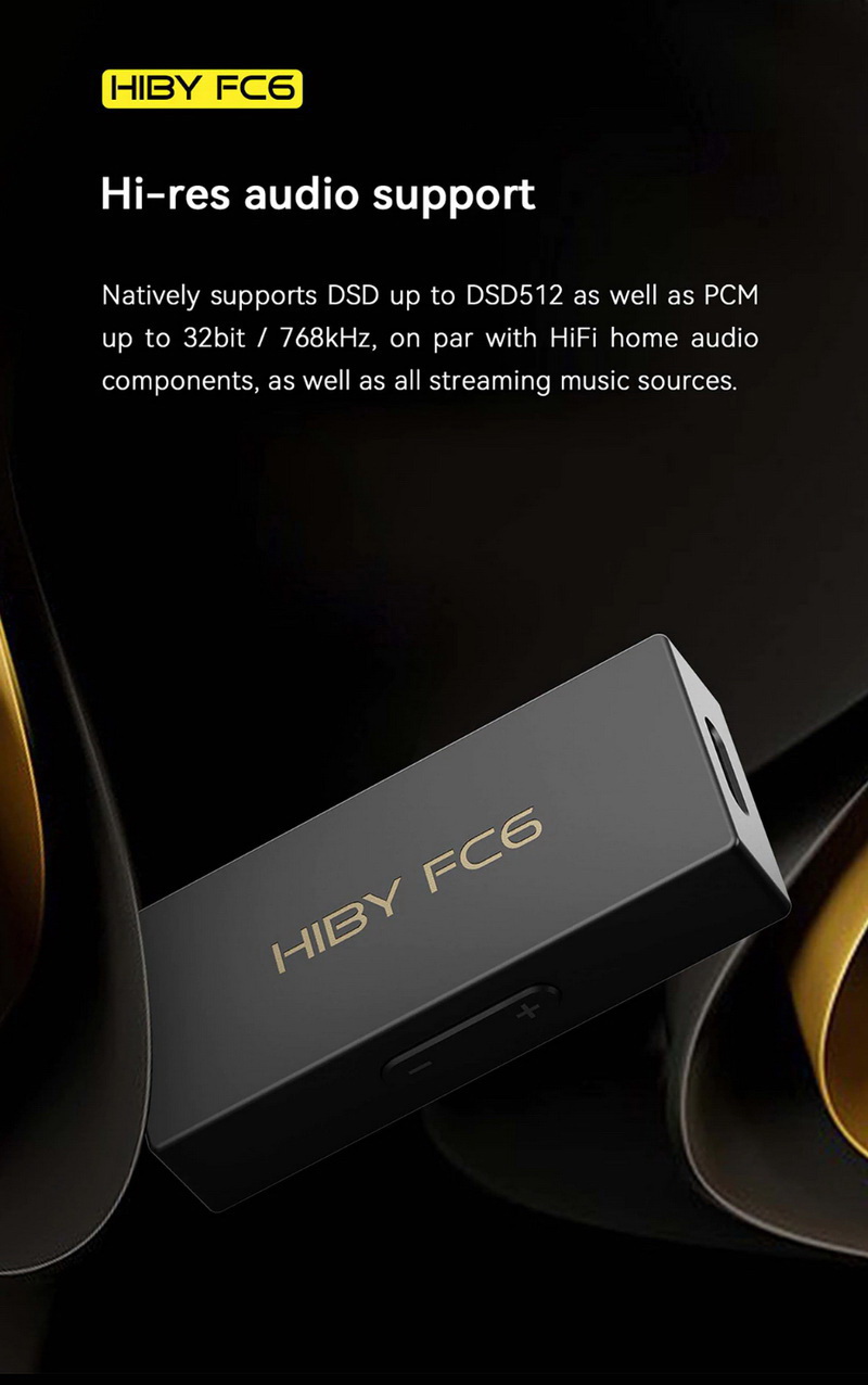 HiBy FC6 DAC/AMP พกพาแบบ R2R สถาปัตยกรรม Darwin รองรับ MQA ประกันศูนย์ไทย - หูฟัง ขายหูฟัง แอมป์ ...