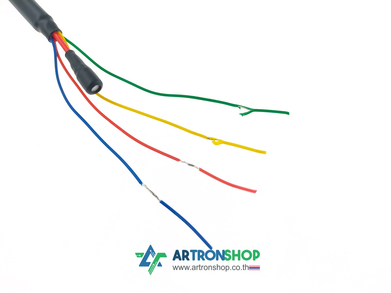เซ็นเซอร์วัดระดับน้ำแบบจุ่ม 2 เมตร Modbus RS485 Submersible Water Level ...