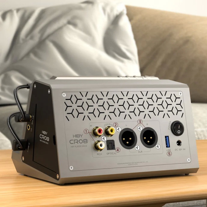 Hiby CR08 แท่นวางเครื่องเล่นเสียงดิจิตอลไฮไฟ - หูฟัง ขายหูฟัง แอมป์พกพา โดยตัวแทนจำหน่าย FiiO ...