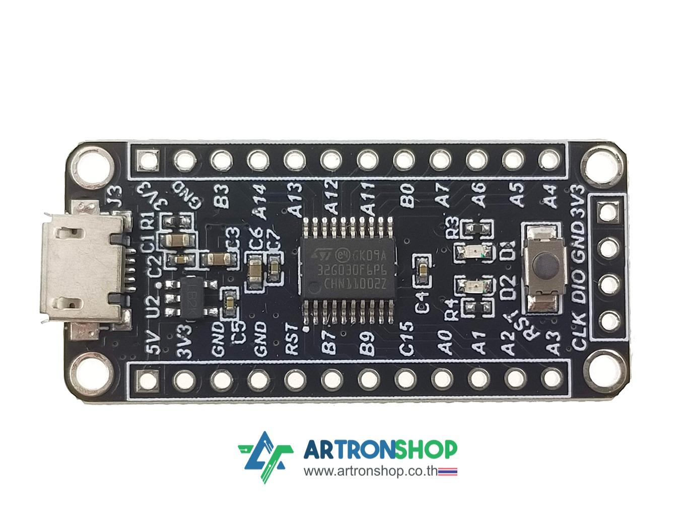 STM32G030F6P6 Development Board บอร์ดพัฒนา STM32G030F6P6 - ArtronShop บอร์ดอิเล็กทรอนิกส์ ...