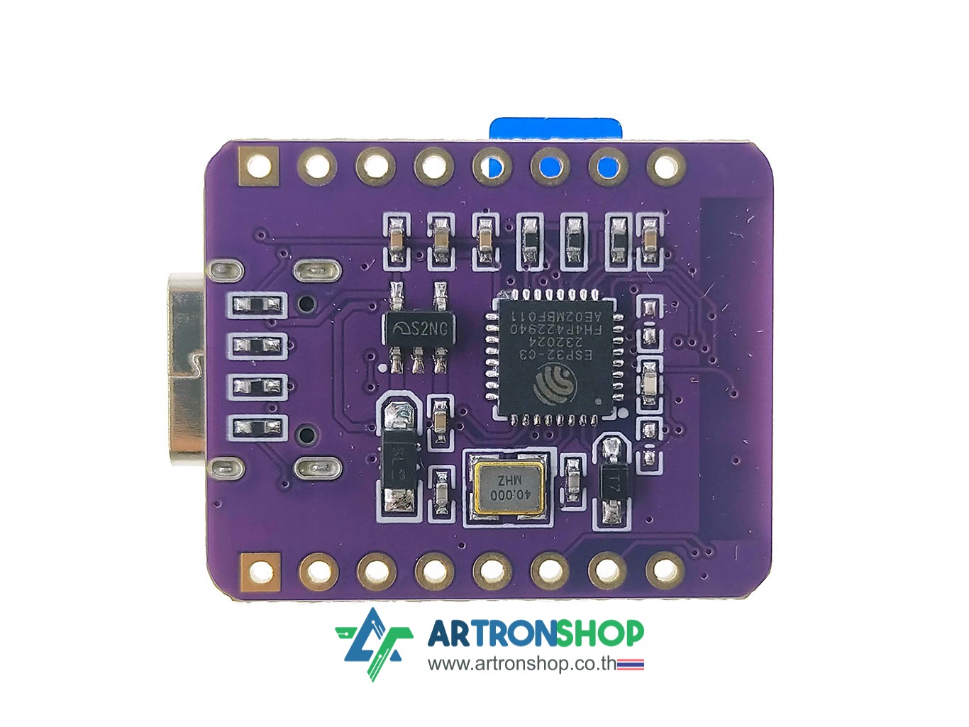 ESP32-C3-0.42LCD บอร์ด ESP32-C3 จิ๋วพร้อมจอ OLED - ArtronShop บอร์ดอิเล็กทรอนิกส์ Arduino ESP32 ...