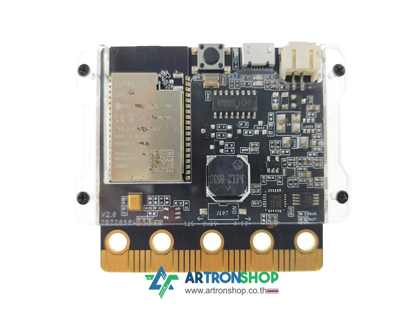 Mbits V2 Starter Set บอร์ดไมโครคอนโทรลเลอร์เพื่อการศึกษารูปทรง micro:bit - ArtronShop บอร์ด ...
