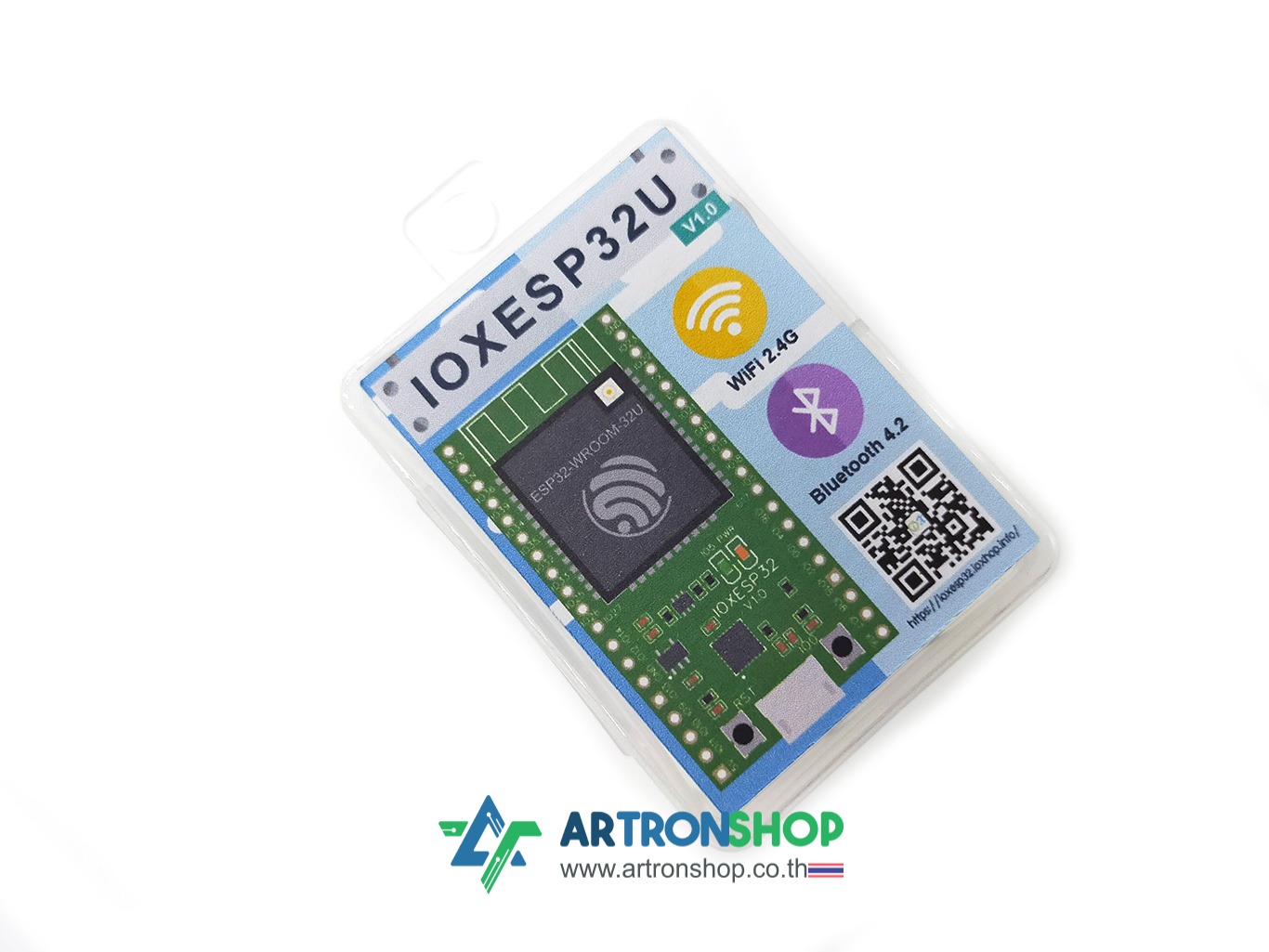 IOXESP32U บอร์ดพัฒนา ESP32 รุ่นเสานอก - ArtronShop บอร์ดอิเล็กทรอนิกส์ Arduino ESP32 ESP8266 ...