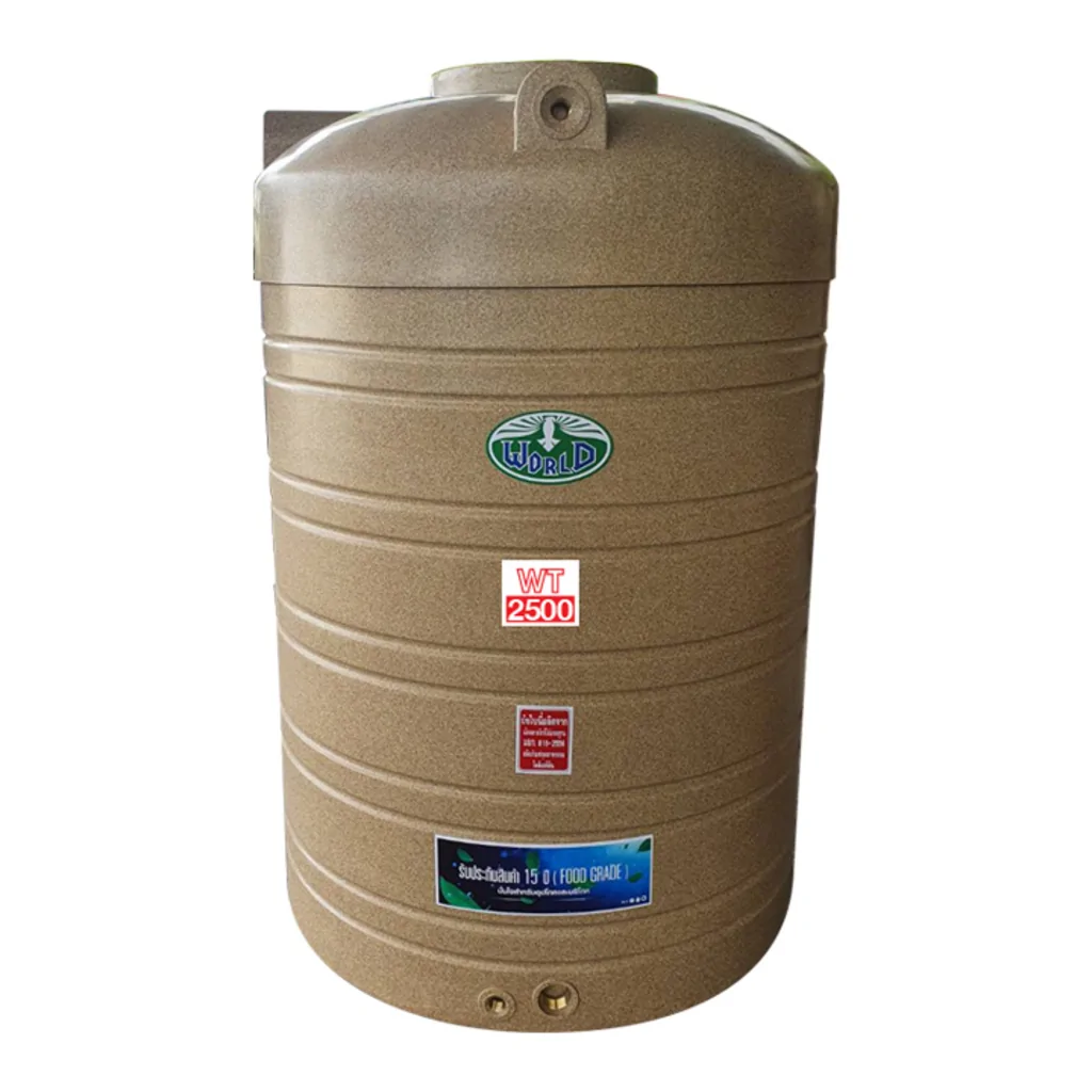 แทงค์น้ำ PE 3000 ลิตร WORLD รุ่น GN-3000WD - บริษัท ยังเบี๊ยะ จำกัด
