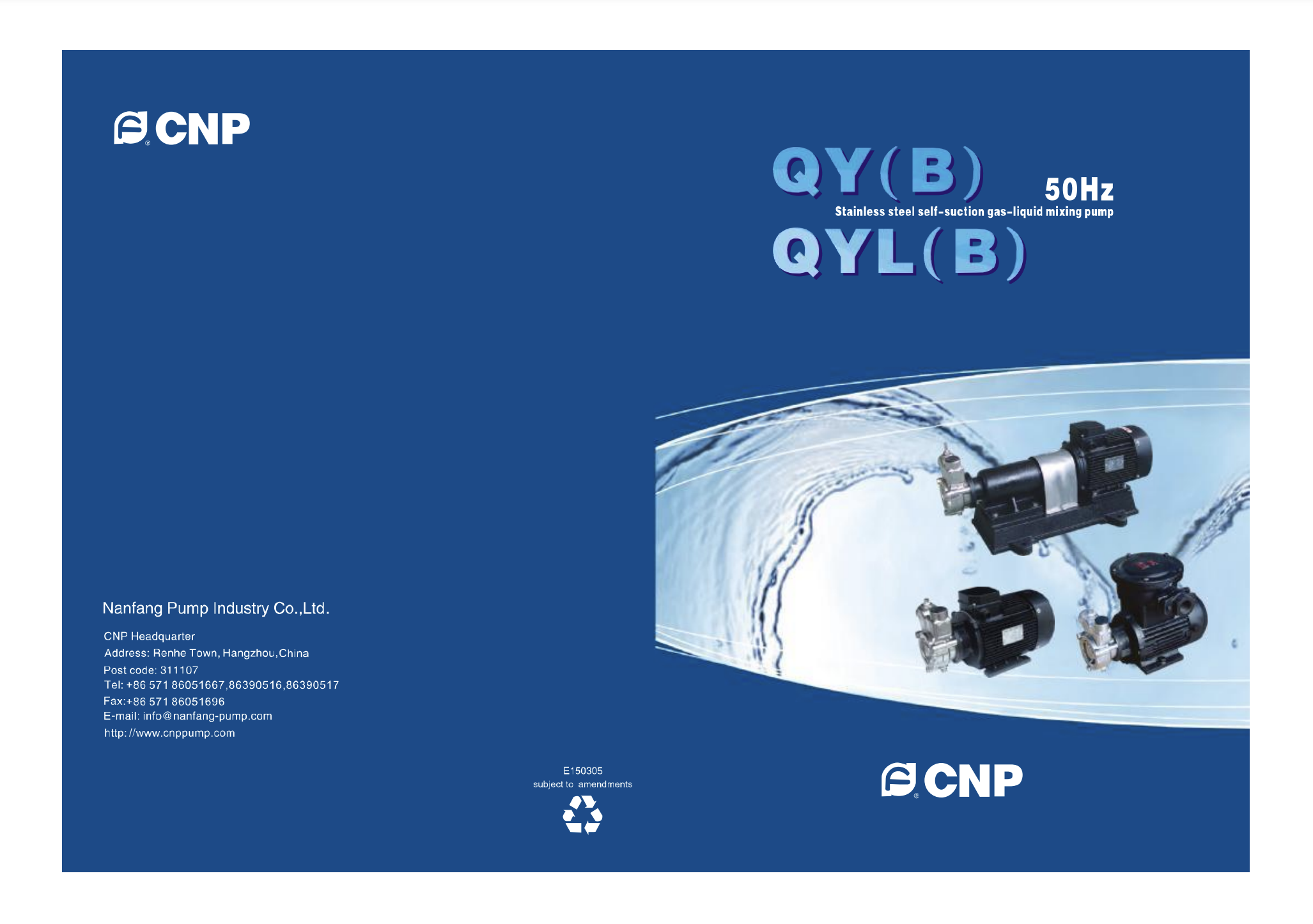 CNP รุ่น QY series - BESTPUMP-CENTER (By Bestpump-Thailand)