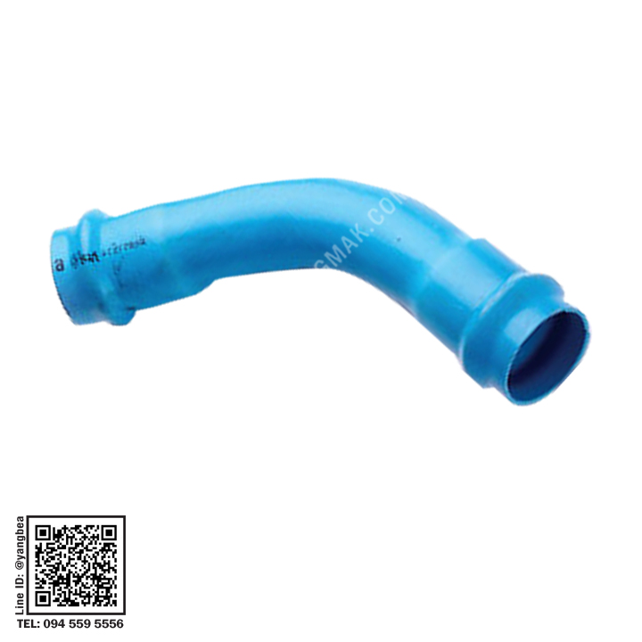 ข้อโค้ง PVC แหวนยาง 2 ด้าน 14 นิ้ว (350 มม.) 45 องศา SCG รุ่น BEND 45 SRR ES 2 B 350 SCG ...